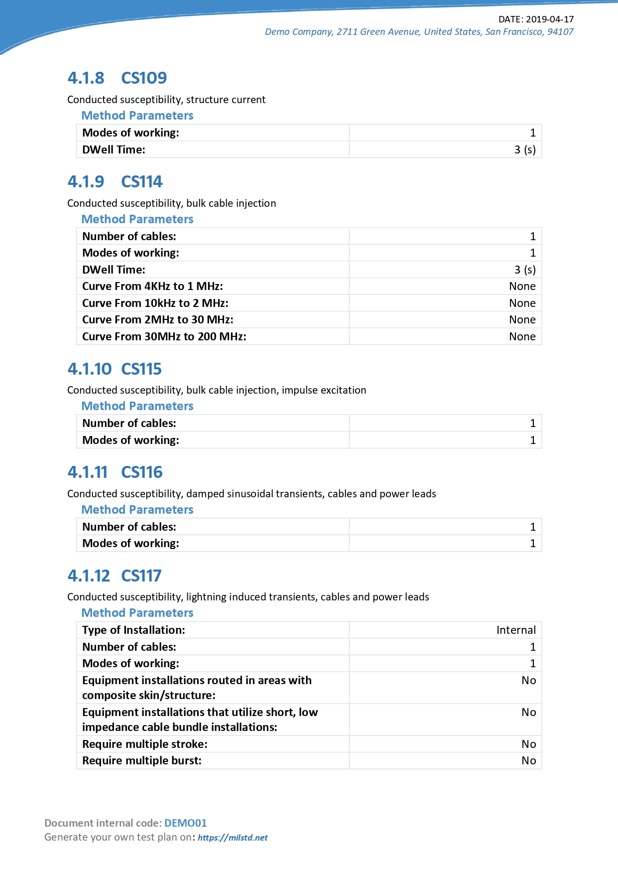 Test plan generator, your test plans online